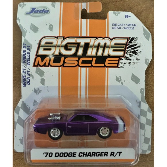 Jada Toys | Toys | 220 Jada Big Time Muscle W206 70 Dodge Charger Rt ...